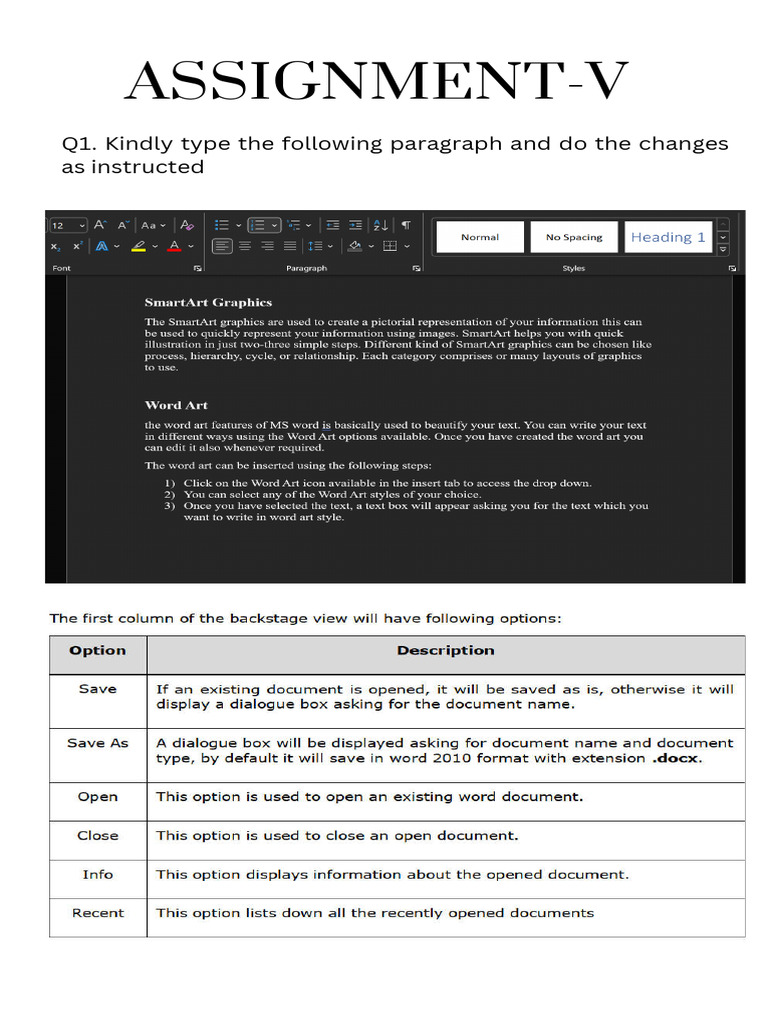 Paragraph Editing and Word Count Assignment | PDF
