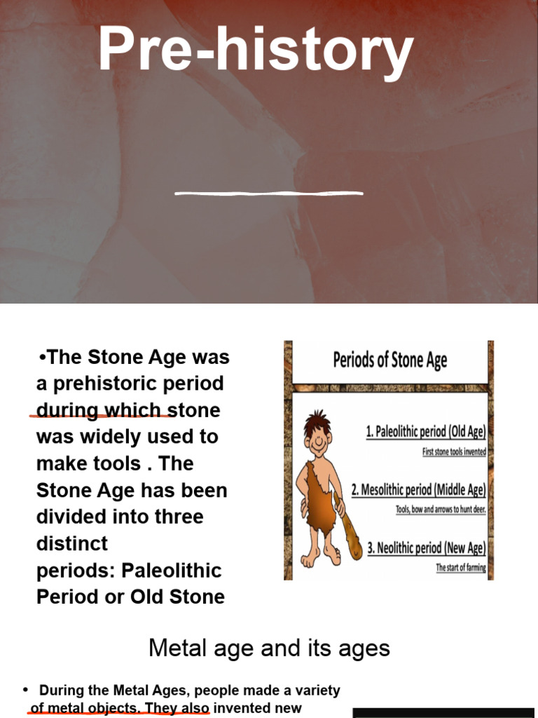 Overview of Prehistoric Ages | PDF