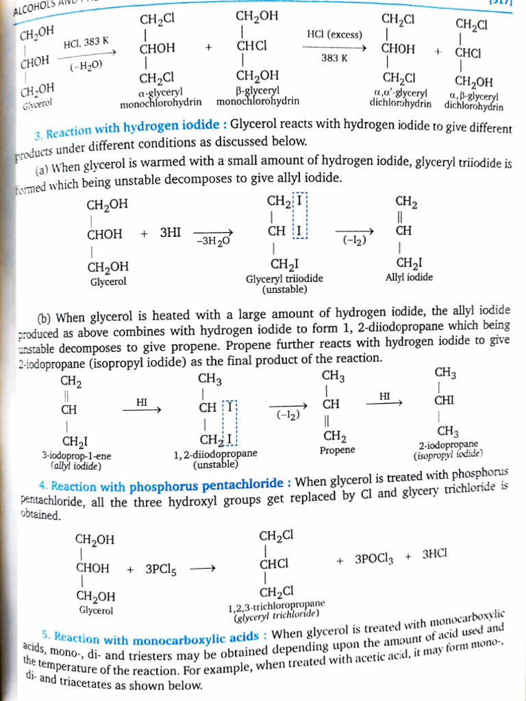 Trihydric Alcohol Pg4 | PDF | Glycerol | Chemical Compounds