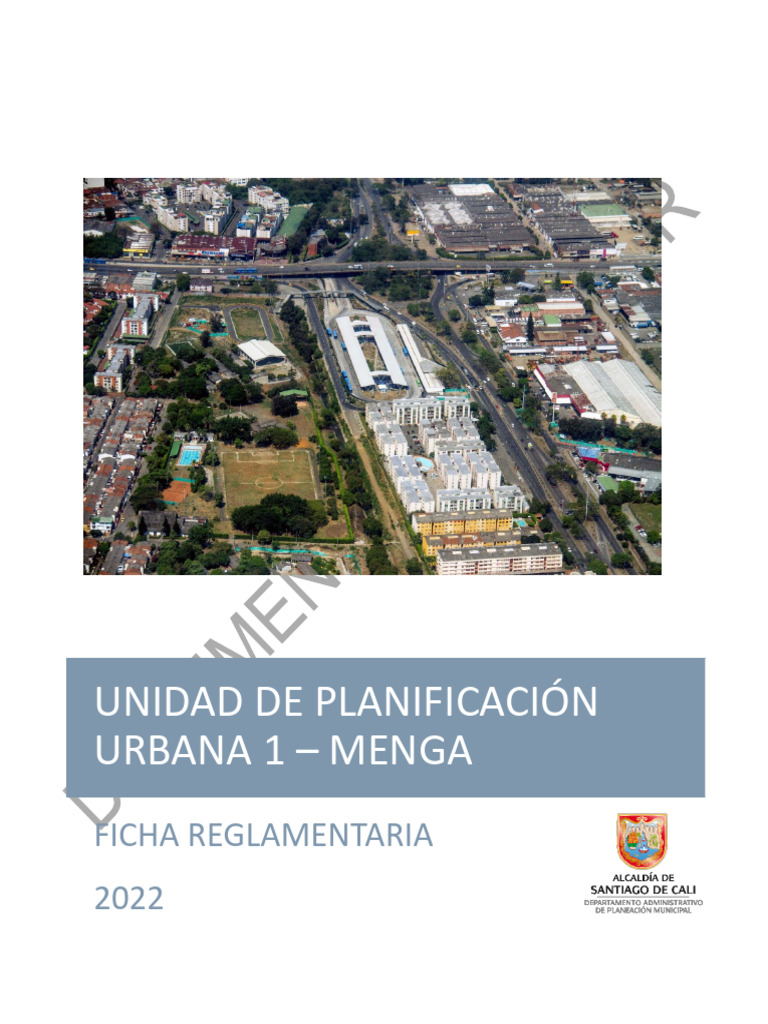 Planificación Urbana UPU 1 Menga Cali 2022 | PDF | Planificación | Santiago