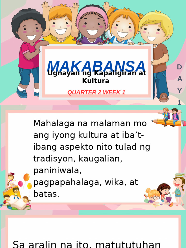 Makabansa Q2 W1 | PDF