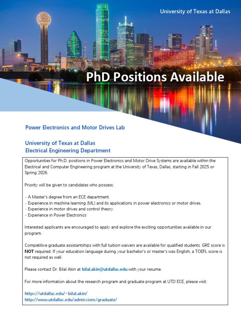 PHD Positions | PDF