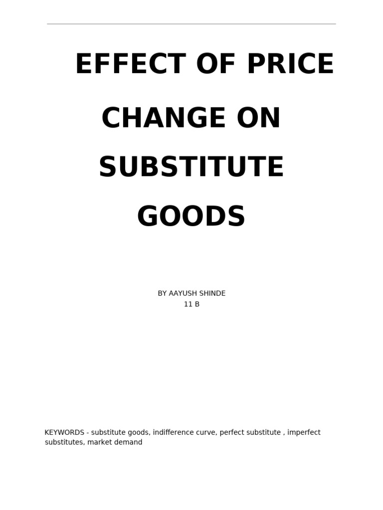 Economics Porject - Aayush | PDF | Demand | Goods