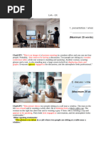 10 Examples of Picture Descriptions | PDF