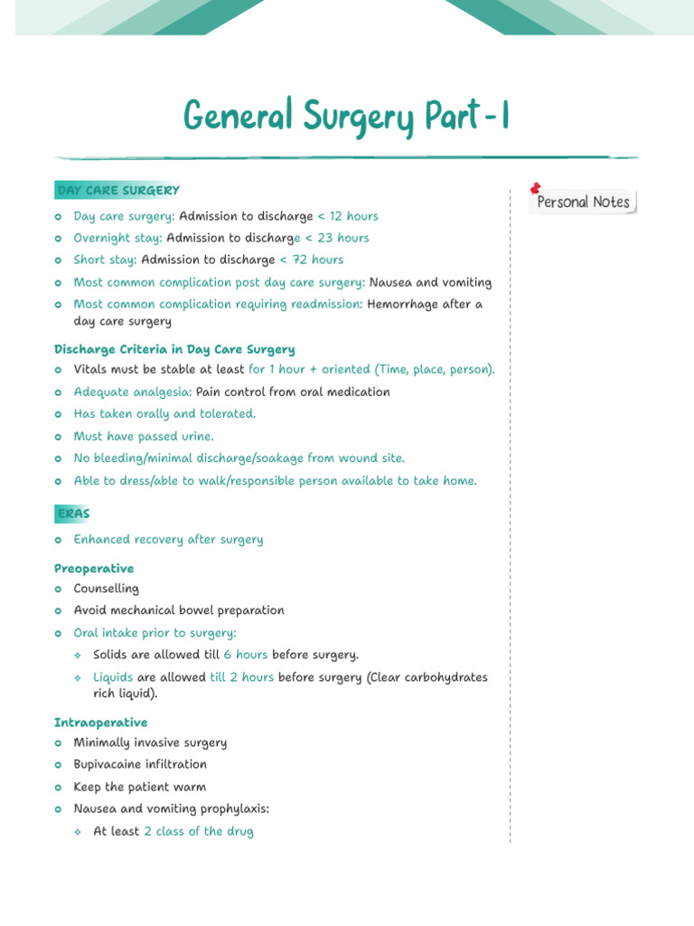 General Surgery Part-I | PDF | Surgical Suture | Surgery