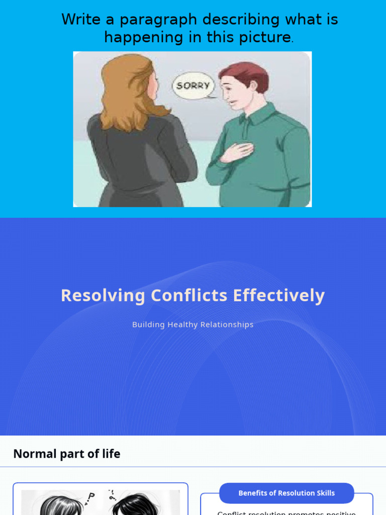Resolving Conflicts Effectively | PDF