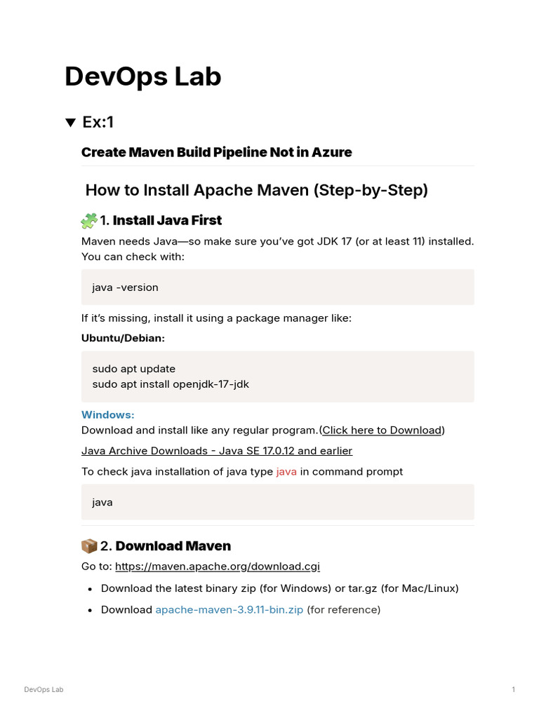 DevOps Lab | PDF | Software Development | Software