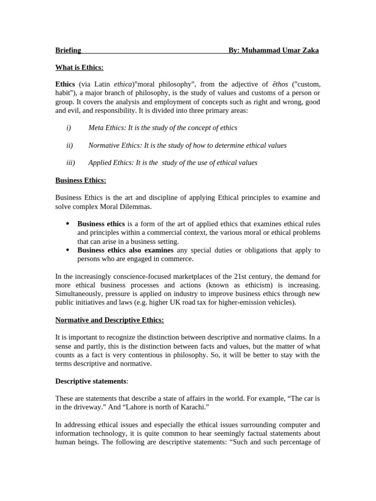 EThics Lectures | PDF | Justice | Crime & Violence