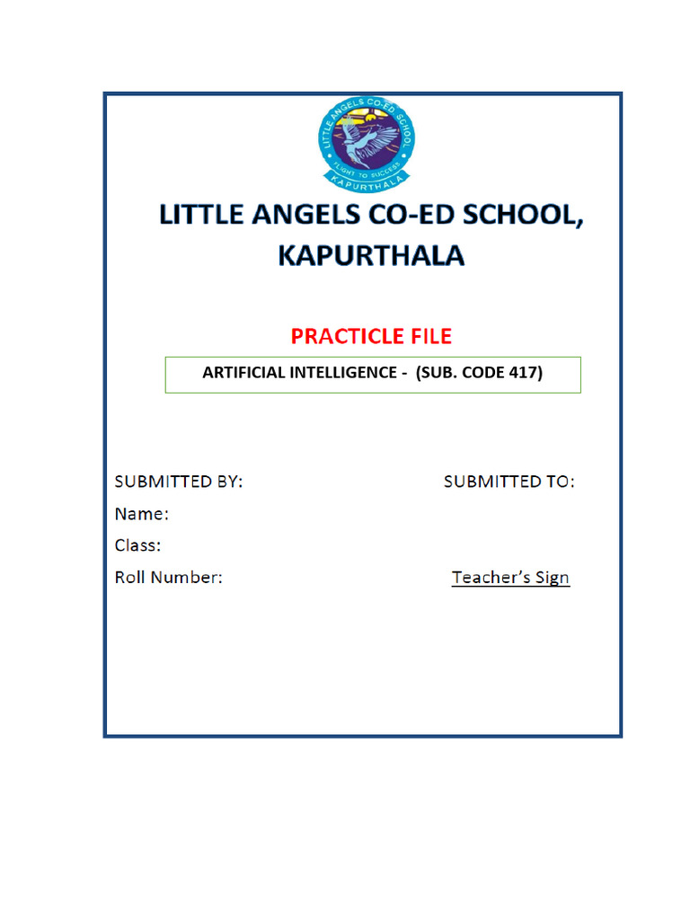 Front Page Practical | PDF