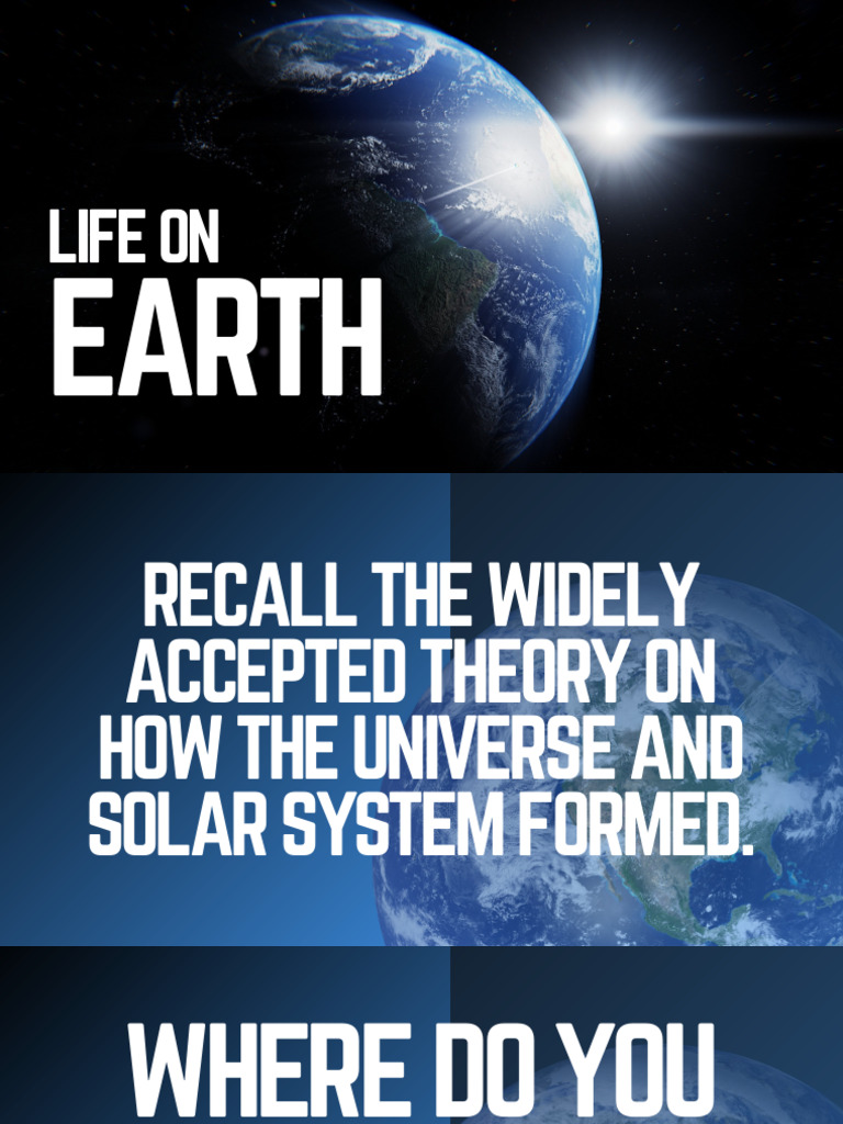 Origins of Life on Early Earth | PDF | Abiogenesis | Hydrothermal Vent
