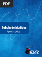 Tabela de Medidas: Polos Masculinas e Femininas | PDF | Duração | Metro