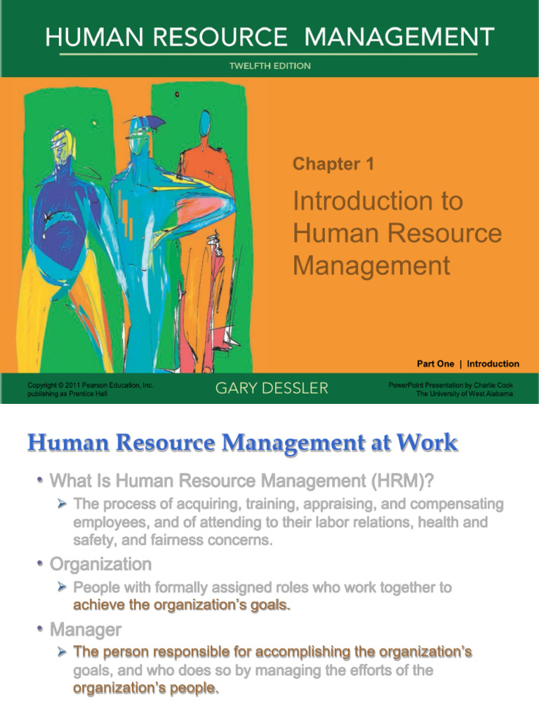 Introduction to Human Resource Management | PDF | Human Resource ...