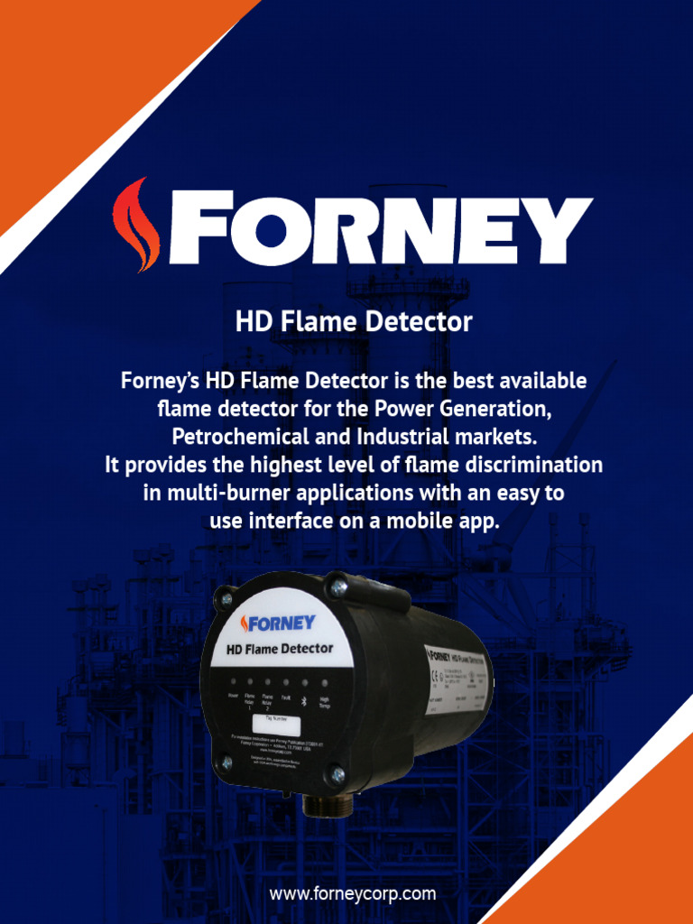 Forney HD Flame Detector Overview | PDF | Sensor | Infrared