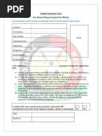 SAFA Player Registration Form 2020/2021 | PDF | Identity Document ...