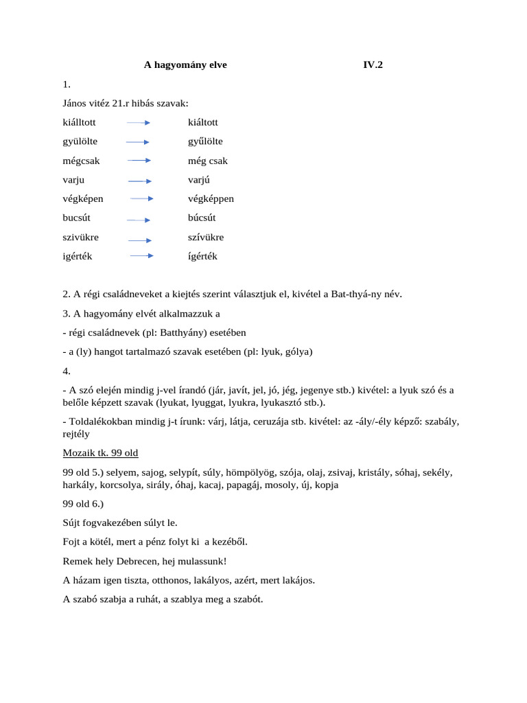 A Hagyomány Elve IV | PDF
