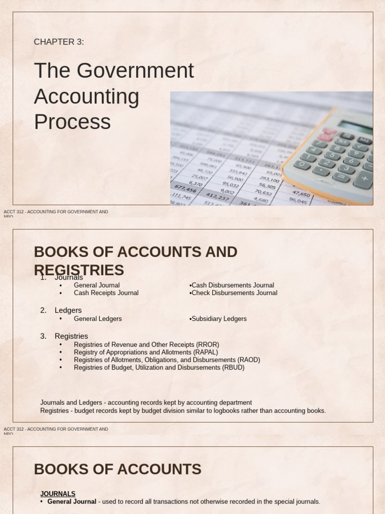 Government Accounting Process Overview | PDF | Expense | Payroll Tax