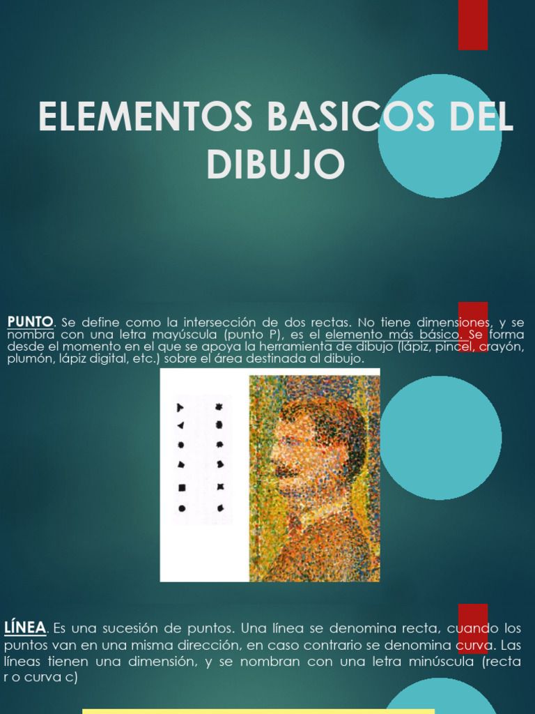 Elementos Básicos del Dibujo | PDF | Dibujo | Perspectiva (Gráfica)