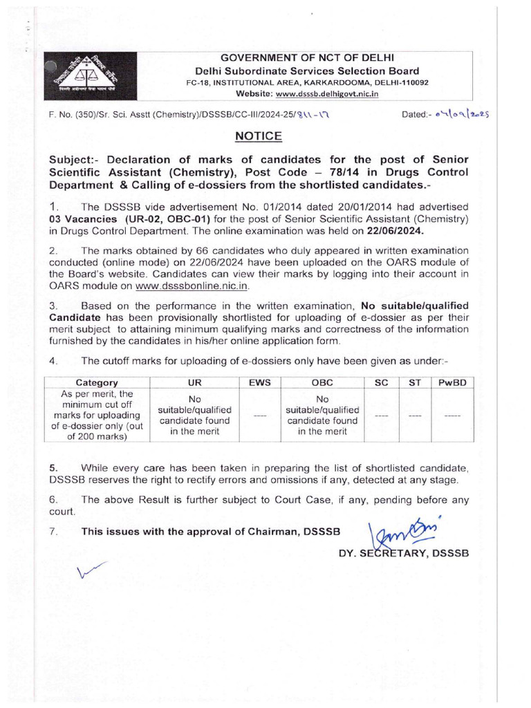 Declaration of Marks Ssa | PDF
