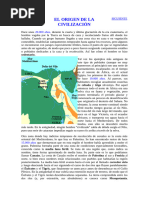 Mapa y Orígenes del Creciente Fértil | PDF | Media Luna Fértil ...