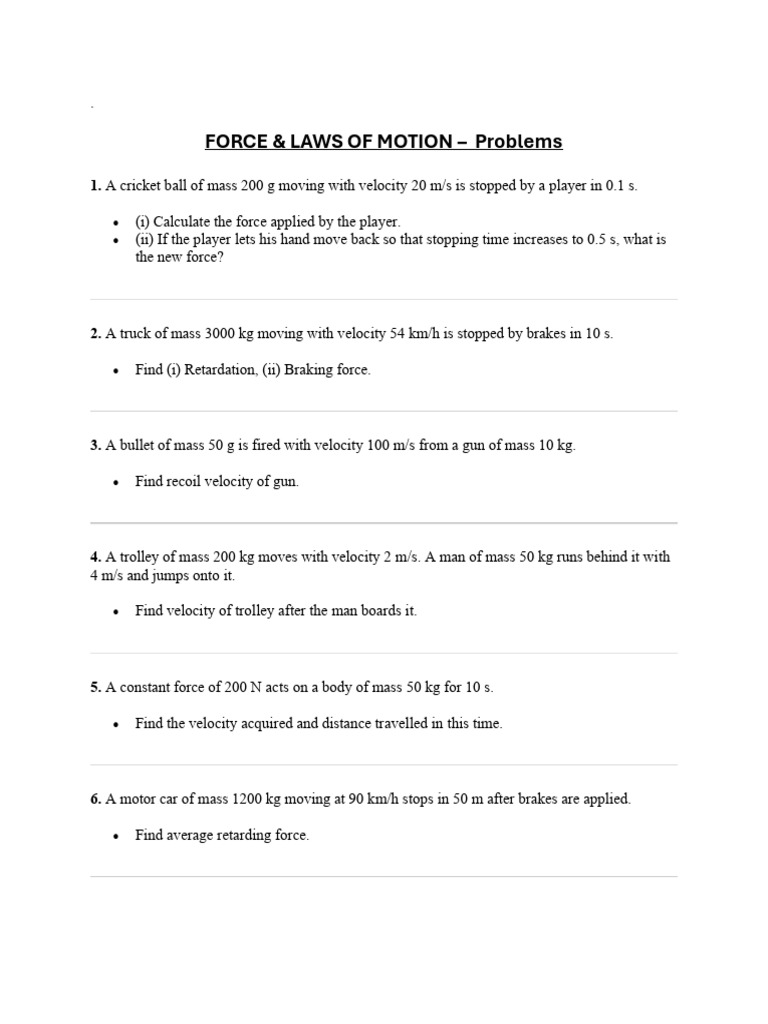 Class Ix Force 1 | PDF