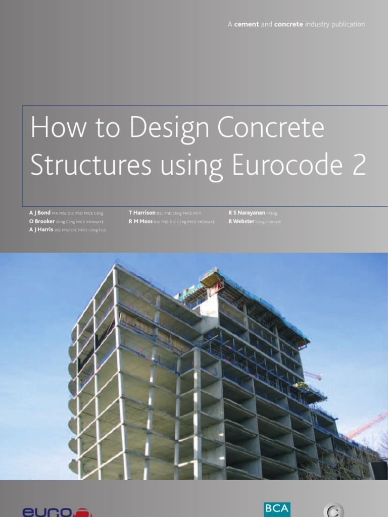 How To Design Concrete Structures Using Ec2 | PDF | Geotechnical ...