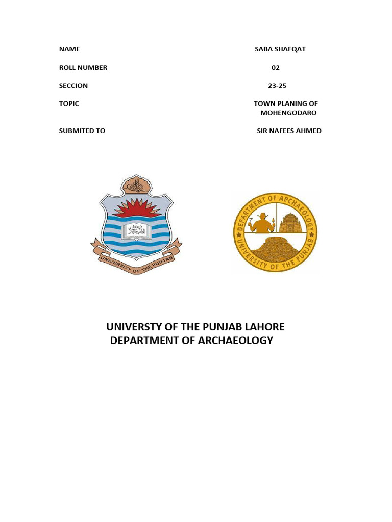 Mohenjo-Daro Urban Planning Overview | PDF | City