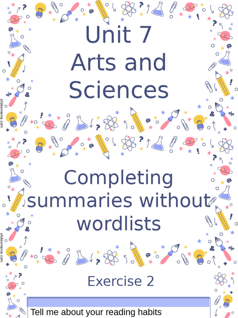 Reading For IELTS - U.7 - Ss | PDF | Psychological Concepts | Psychology