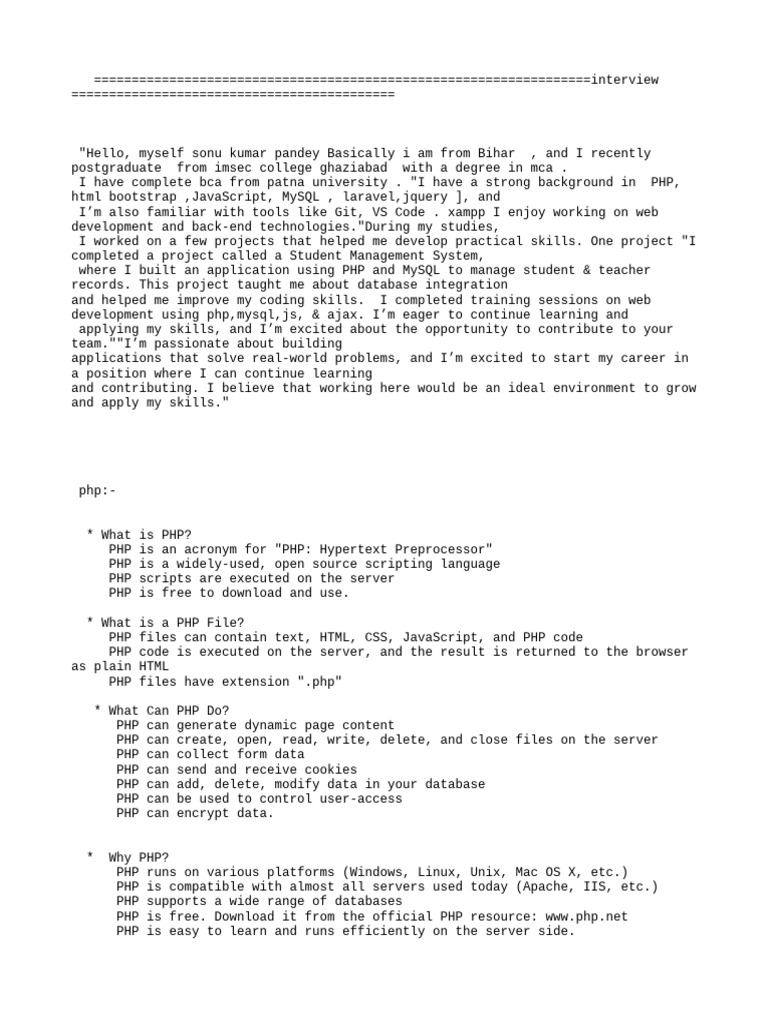 PHP 06122024 | PDF | Data Type | Parameter (Computer Programming)