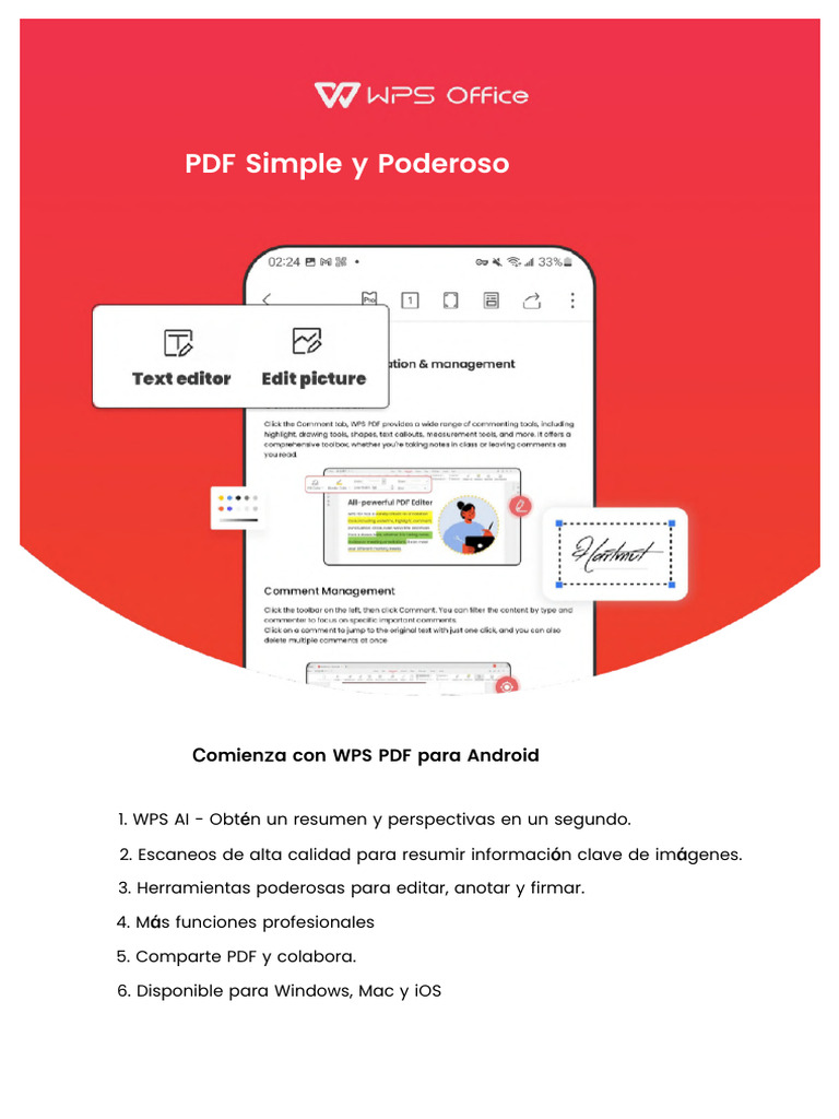 Get Started With WPS Office For Android - Traducido | PDF | Archivo de ...