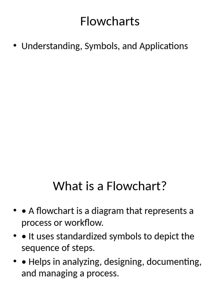 Flowcharts: Symbols, Uses, and Best Practices | PDF