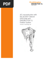 Endobutton™ CL Ultra: Fixation Device | PDF | Fixation (Histology ...