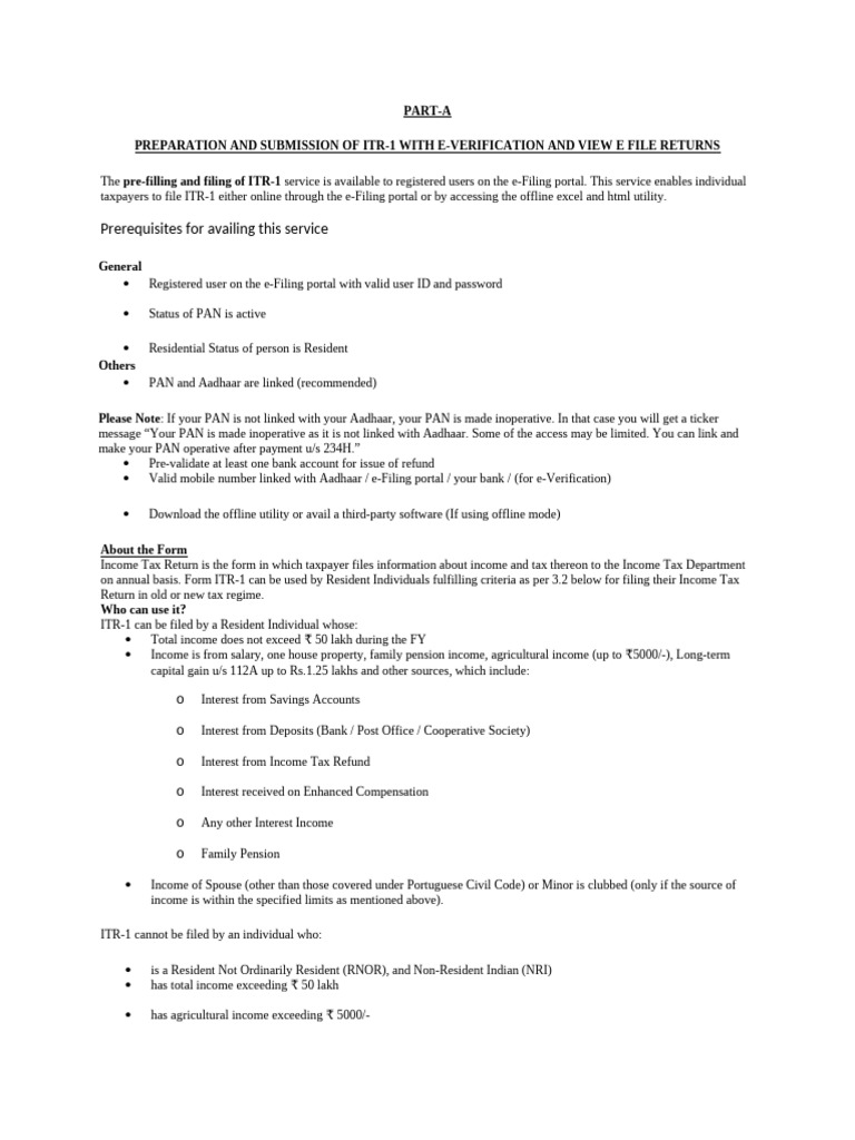 E Filling of Tax Returns (Practical) Sem 4 | PDF | Taxes | Tax Refund