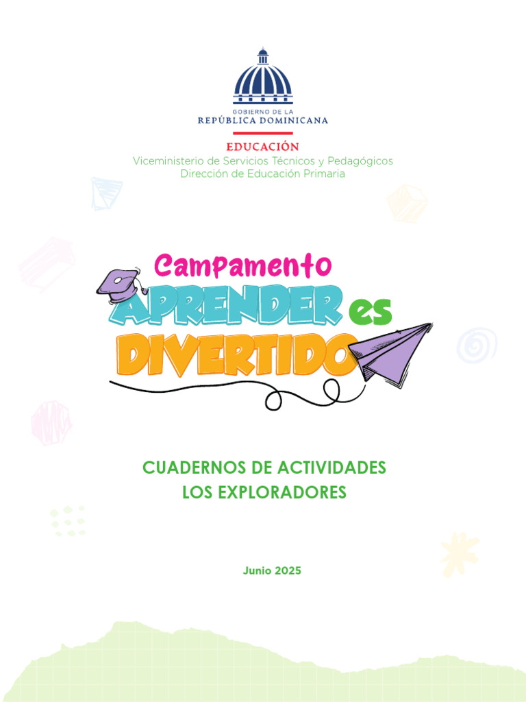 Cuaderno de Activiades - Los Exploradores - VF - 250625 | PDF | Aprendizaje