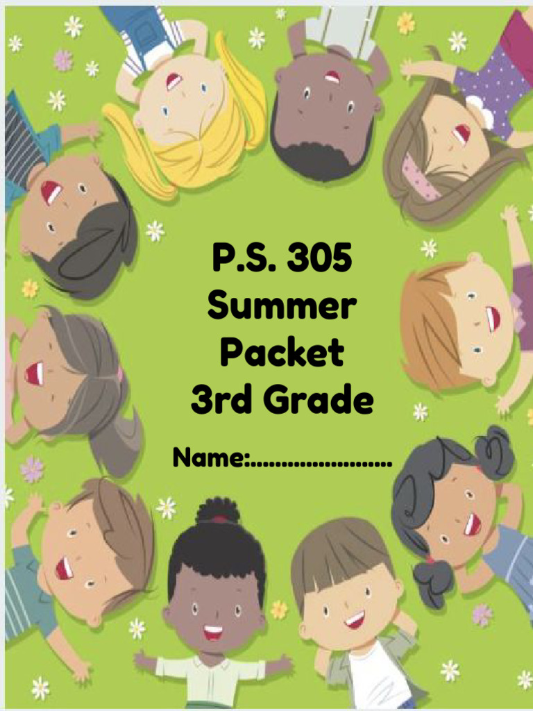 3rd Grade Summer Packet | PDF