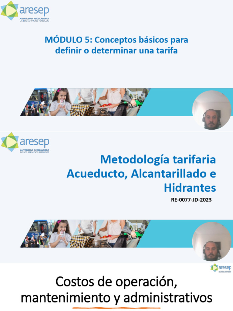 Conceptos Básicos para Definir o Calcular Una Tarifa - 2nda Parte | PDF