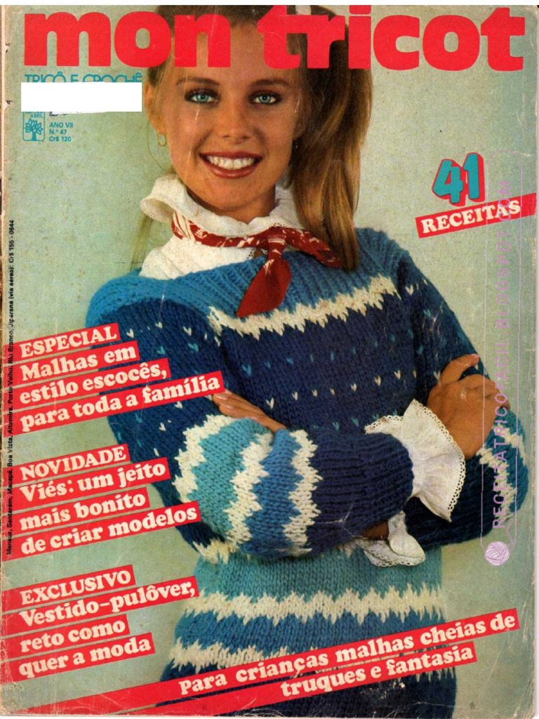 Mon Tricot Trico e Croche #47 - Ano VII | PDF