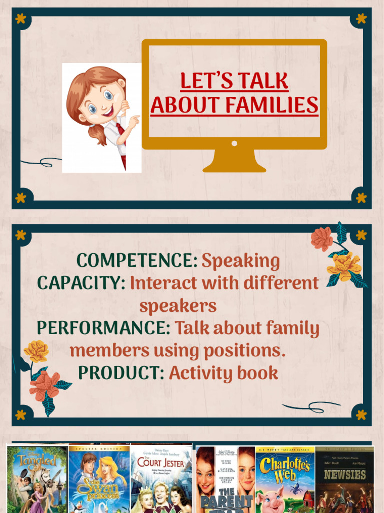 LESSON 23-LET's Talk About Families | PDF