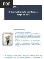 PDAI - Aula 2 - Baltes | PDF | Psicologia | Envelhecimento