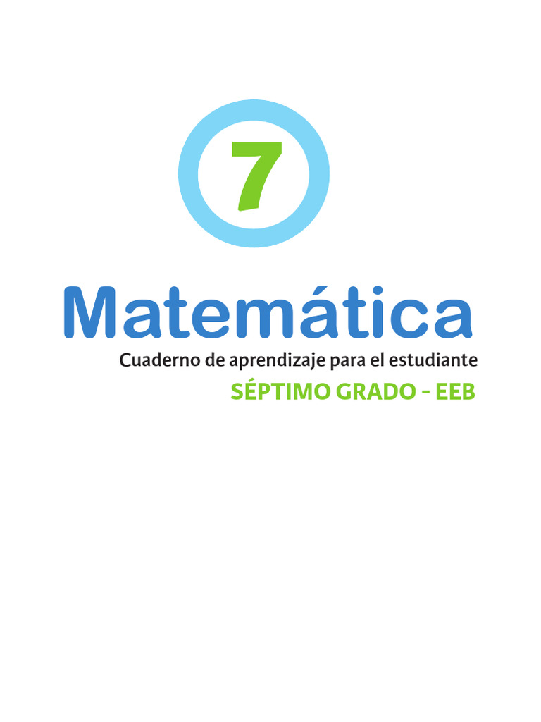 Matemáticas para Séptimo Grado: Contenidos Clave | PDF | División ...