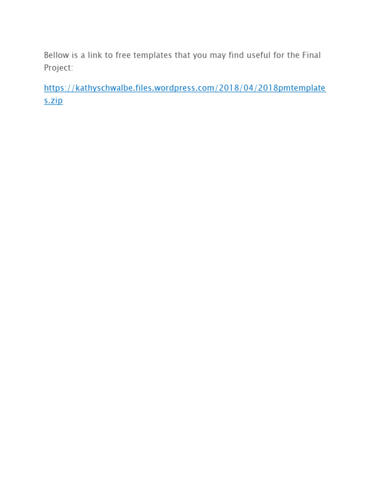 Link To Free Templates | PDF