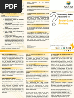 SASSA Declaration and Consent Form | PDF | Government | Government Finances