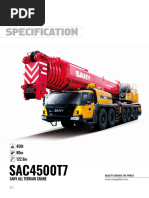 XCMG QAY400 400t Crane Load Chart | PDF | Crane (Machine) | Brake