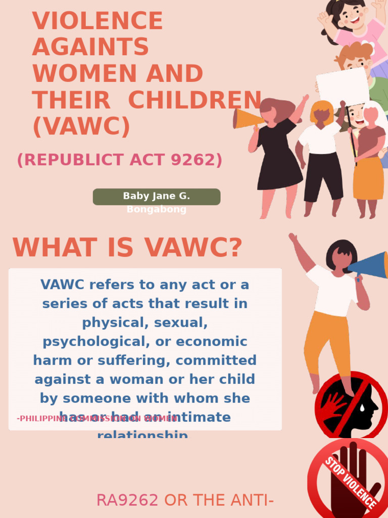 Understanding VAWC in the Philippines | PDF | Violence | Psychological ...
