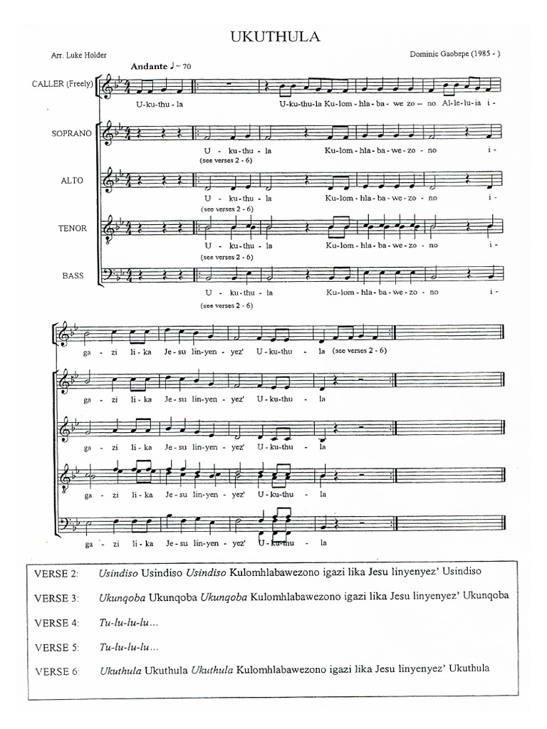 Ukuthula | PDF