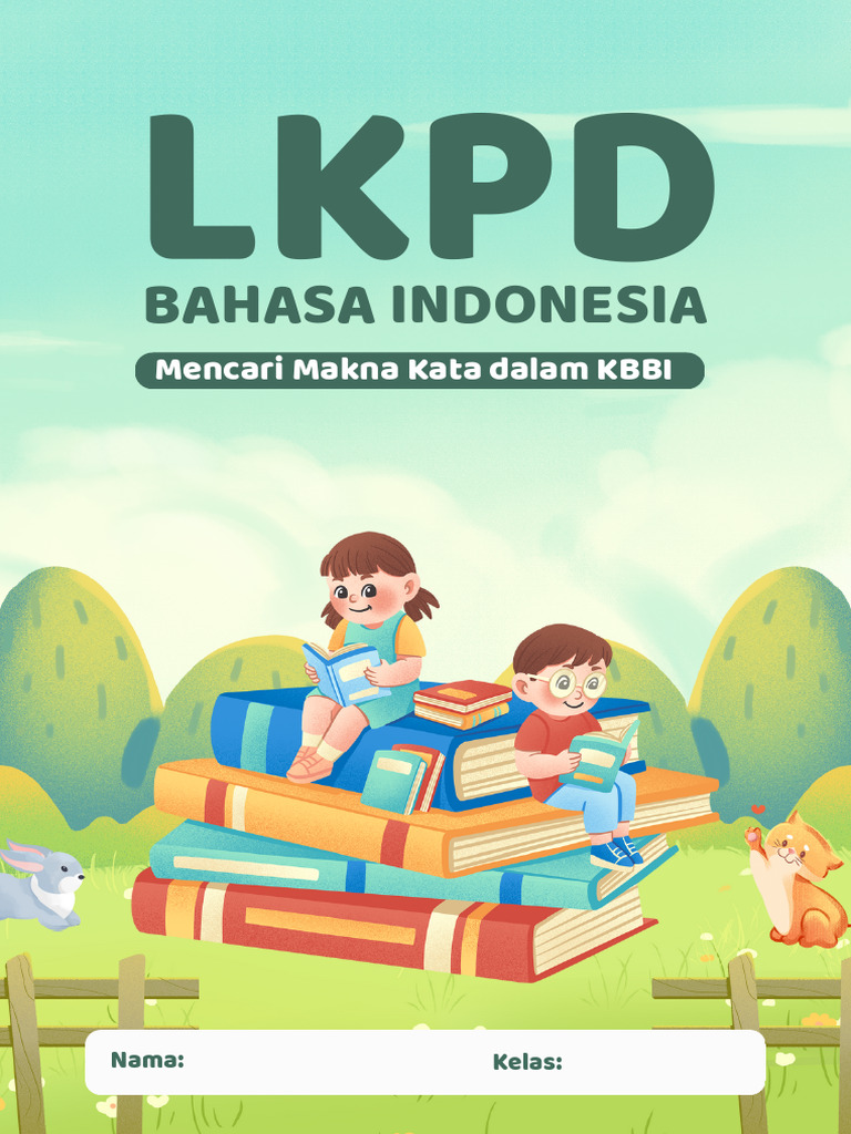 LKPD B.indonesia Kelas 4 Mencari Makna Kata Dalam Kbbi | PDF