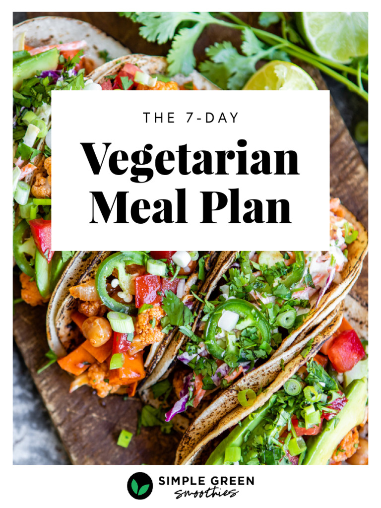 Vegetarian Meal Plan | PDF | Tofu | Baking