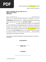 Formato Solicitud Dia Economico | PDF
