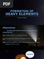 Lesson 2 Formation of Elements Stellar Nucleosynthesis | PDF | Stars ...