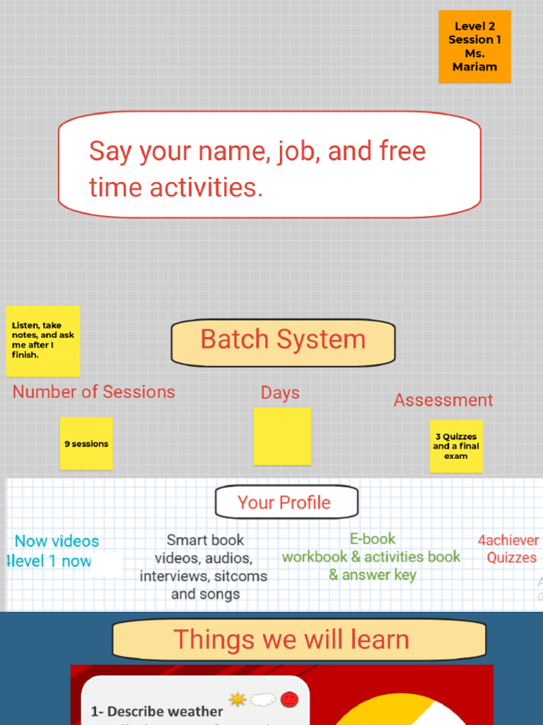 Level 2 Session 1 OTO Edited | PDF