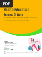 Phe Jss2 Scheme of Work - Syllabus - NG | PDF | Lesson Plan | Teachers